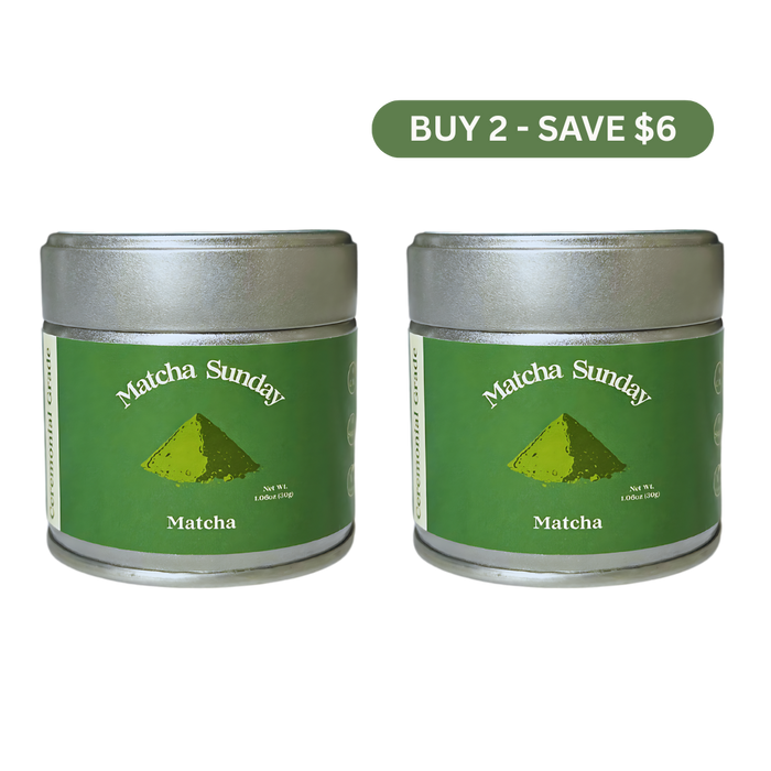 Premium Ceremonial Grade Matcha - Matcha Sunday